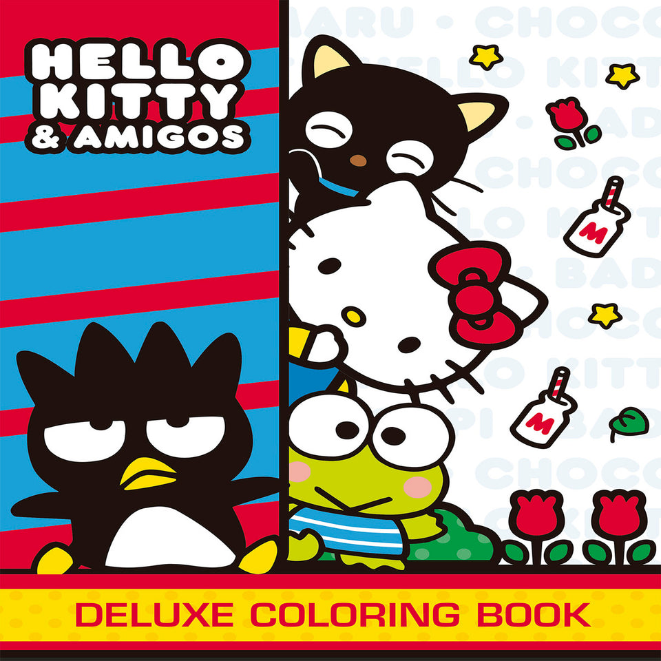 LIBRO COLOREAR 80 PGS DELUXE HELLO KITTY – GAIRET